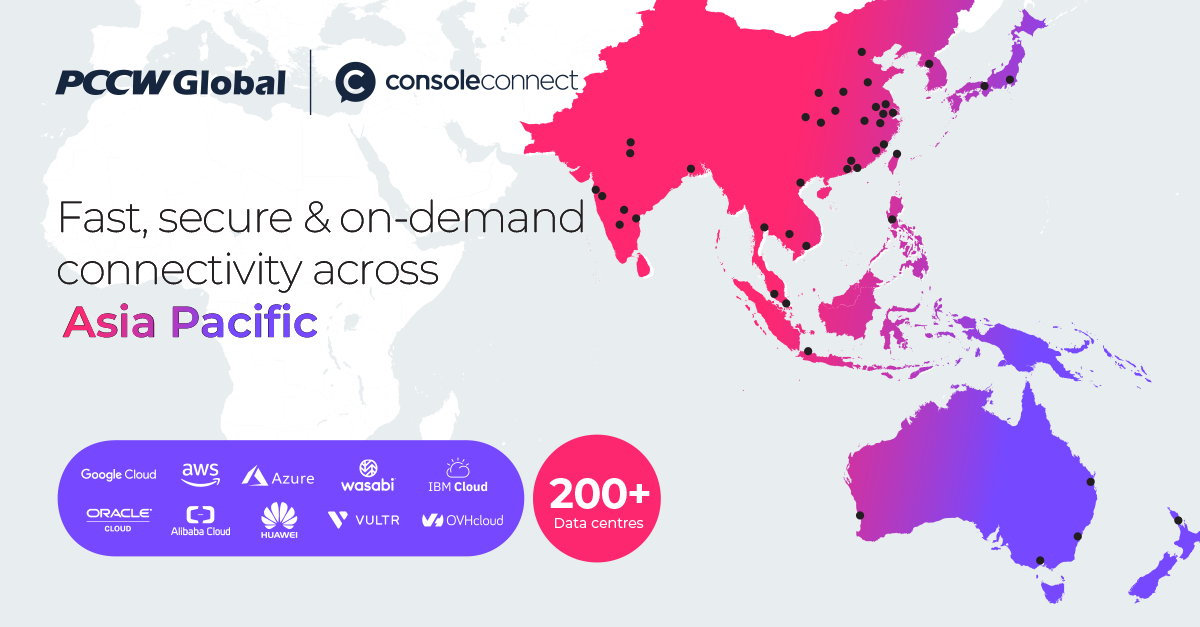 Fast, secure & on-demand connectivity across Asia Pacific