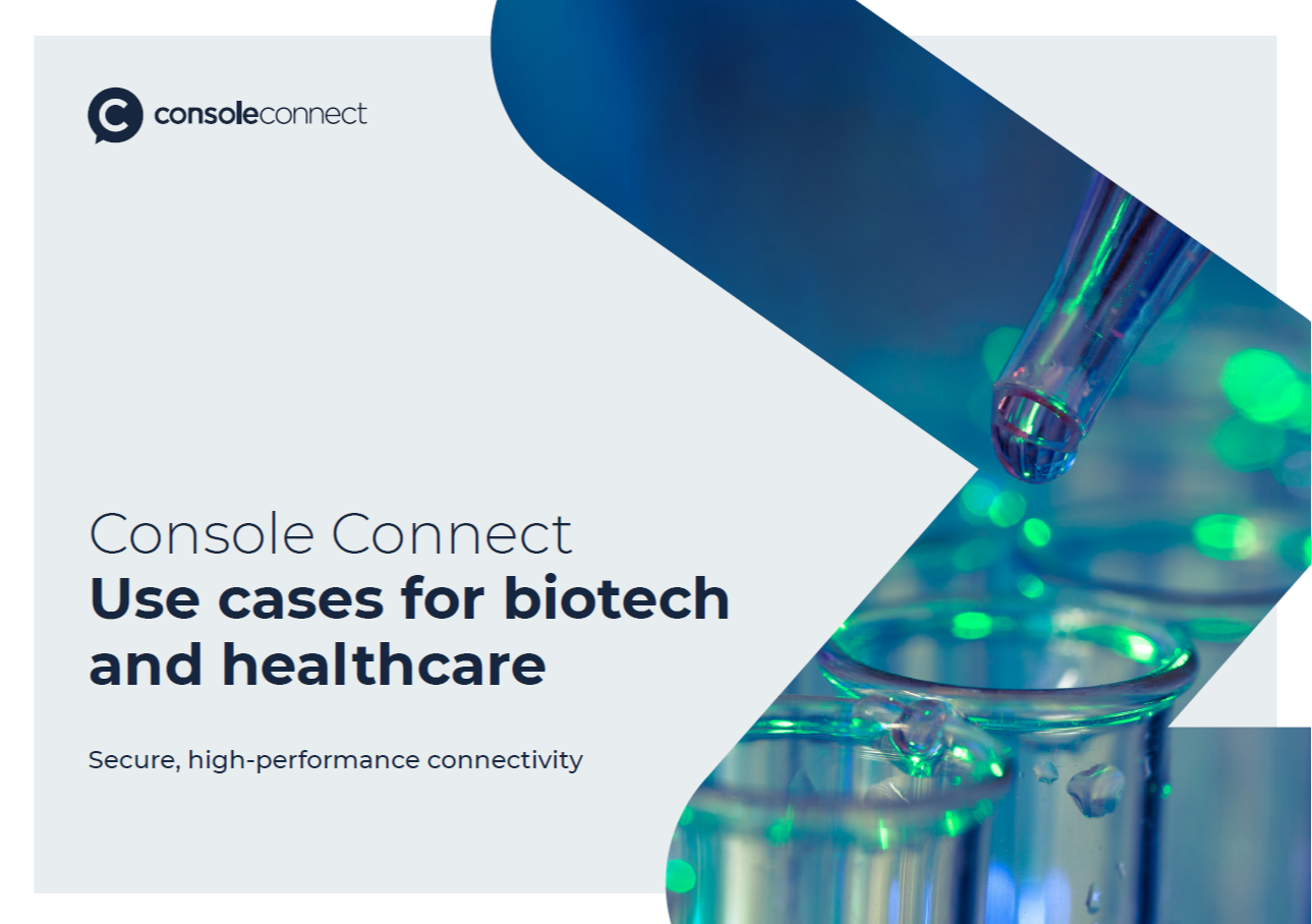 Download the Console Connect use cases for biotech and healthcare