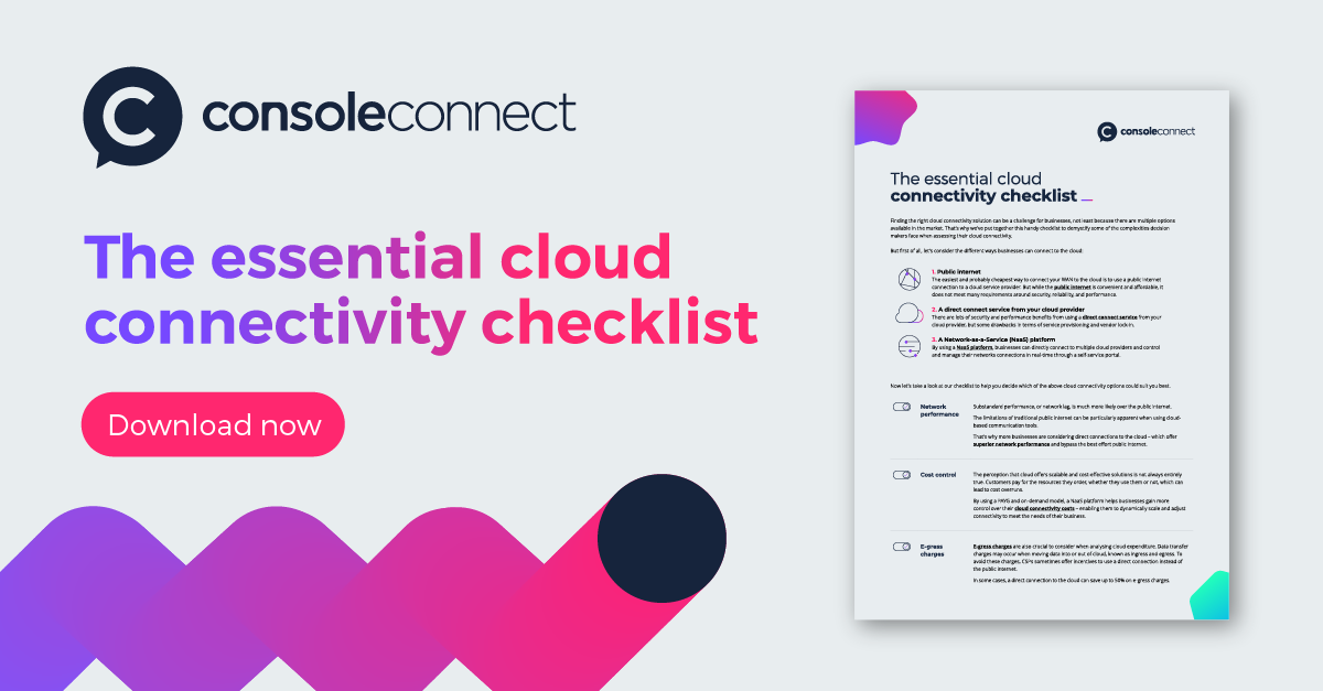 Download the Essential Cloud Connectivity Checklist