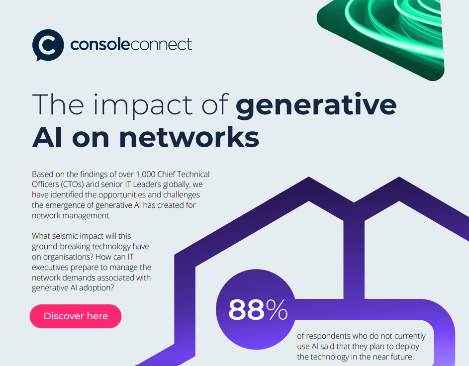 [Infographic] The impact of generative AI on networks