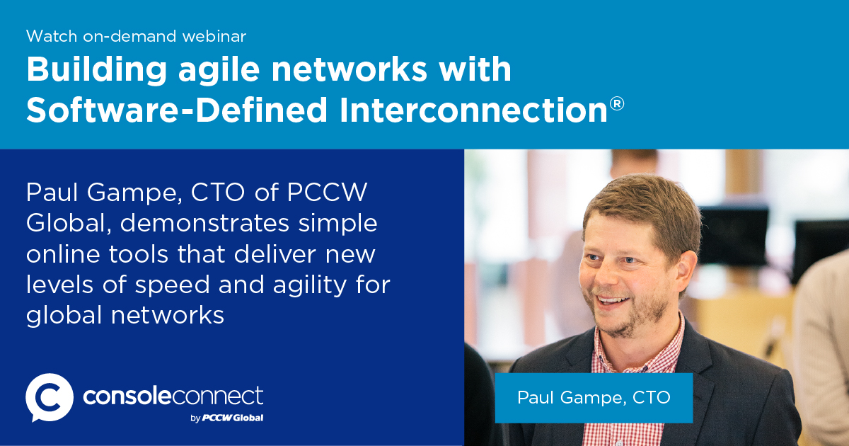 Building agile networks with Software-Defined Interconnection® | Webinar